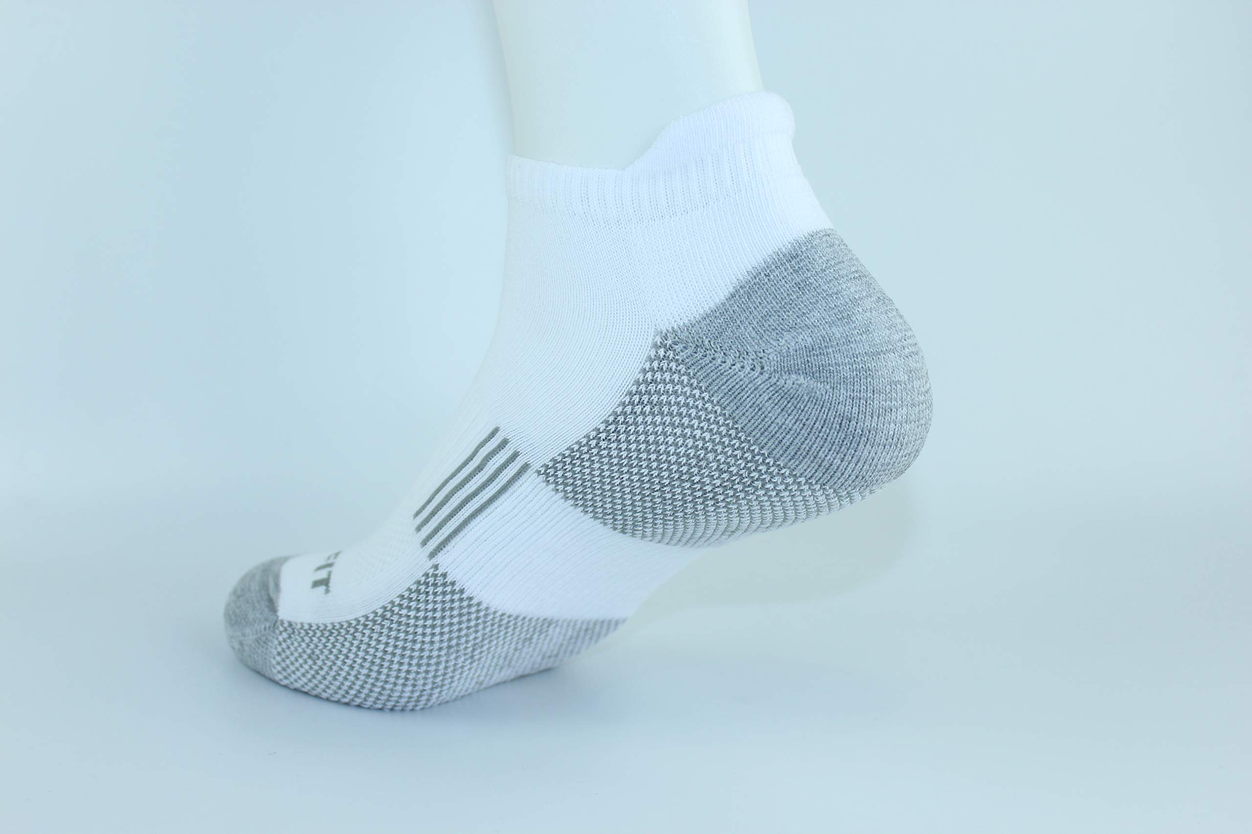 rifix Womens Ankle Running Socks,Cotton Low Cut Athletic Socks,No Show Sports Socks(6P Mix-color1)
