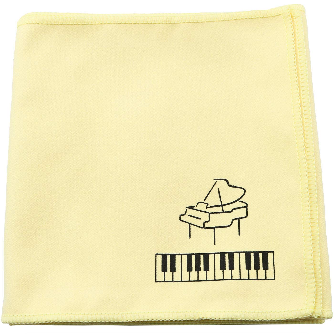 Ruiwaer Yellow Piano Key Cover Keyboard Dust Proof Flannel Cloth for 88 Keys Electronic Keyboard, Digital Piano, Yamaha, Casio, Roland, Consoles