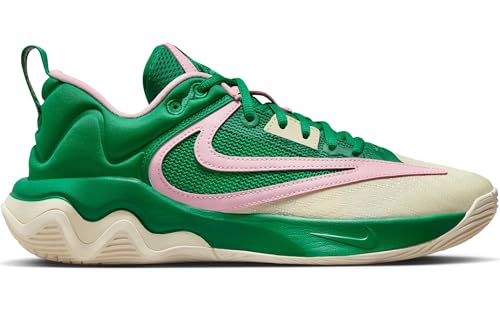 NIKE Men's Sneaker Three Quarters Tall, Malachite Malachite Med Soft Pink, 10.5