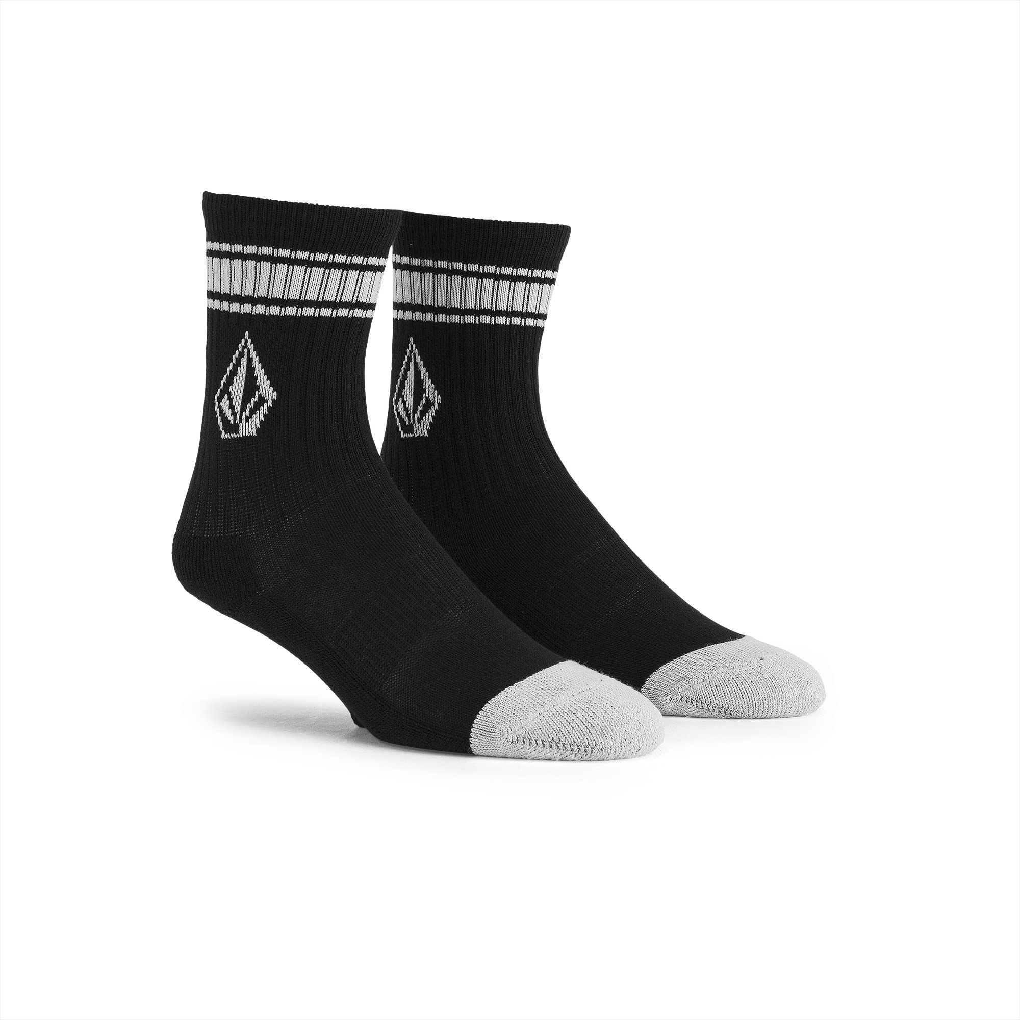 Volcom Boys' Full Stone 3 Pack Sock, Multi, One Size
