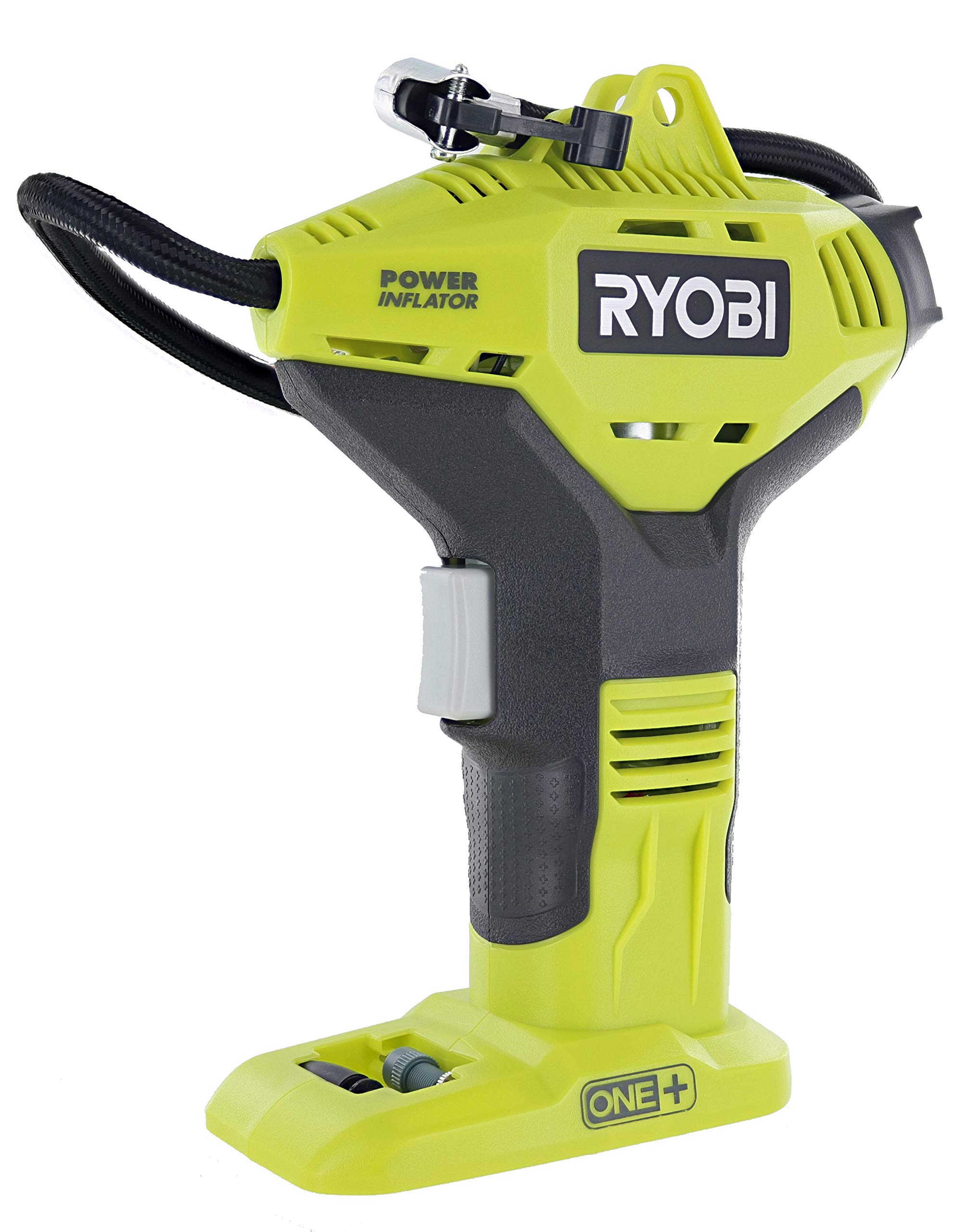 Portable Power Inflator for Tires [New Digital Gauge] [18-Volt] [Cordless] [ONE+ Battery System] [P737D] (Battery Not Included, Power Tool Only)