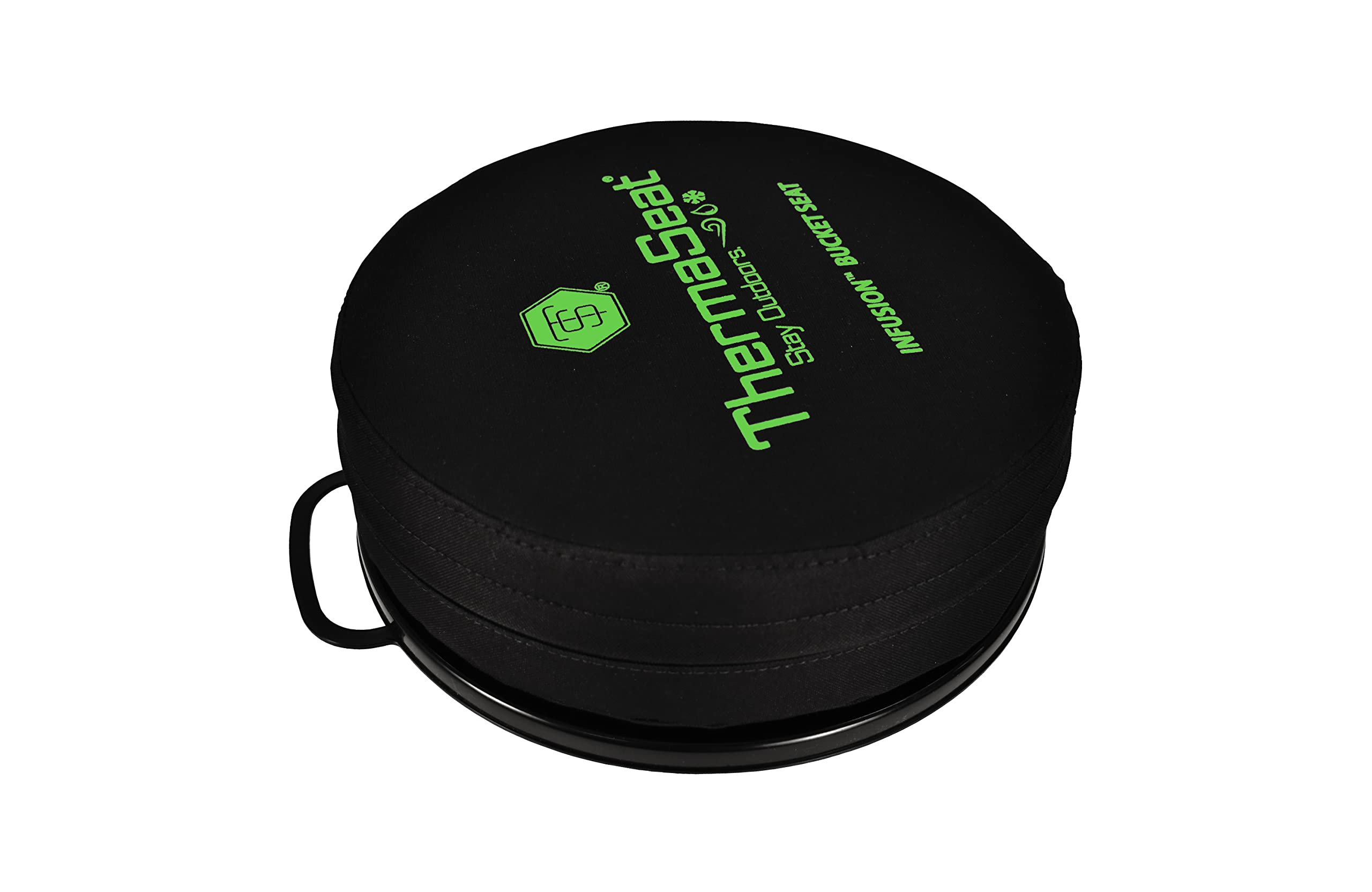 Northeast Products ThermaSeat Infusion Bucket Lid Spin Seat, Black, 3"