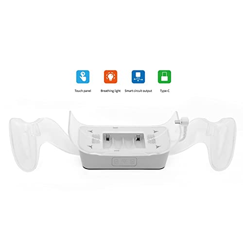Viupolsor for Handle Charging Station Dock Holder USB Charger Stand for Quest 2 VR Headset Controller