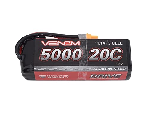 VVenom Power 3S LiPoo 20C BBattery Pack w/UNI 2.0 Connector (11.1V/5000mAh) VNR1582 1582