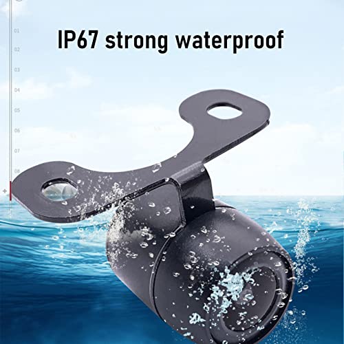 Rear View Camera Small Car Plug-in Waterproof Car Reversing Image Rear View Camera Front View High-Definition Night Vision