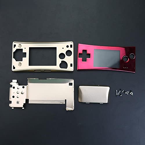 ZLiu Fire Metal Shell Case housing Console Replacement Cover for Gameboy Micro GBM