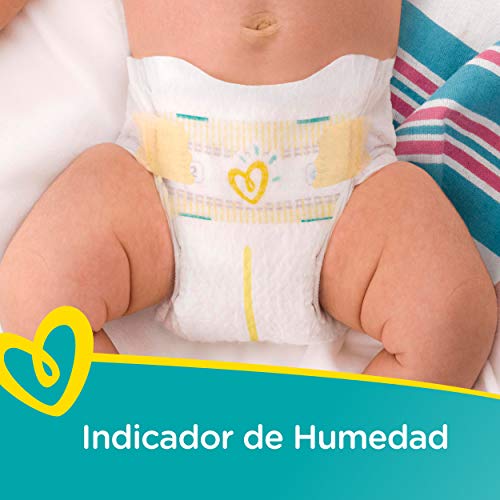 Pampers Swaddlers Disposable Diapers Newborn Size 0 (> 10 lb), 32 Count, JUMBO