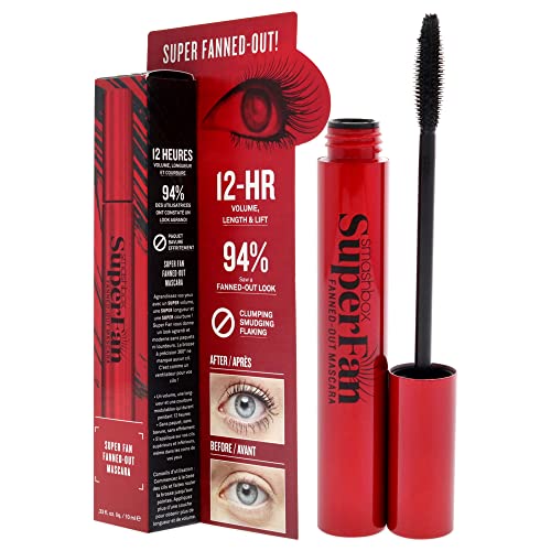 Super Fan Lash Lengthening Mascara, 12-Hour Length and Lift