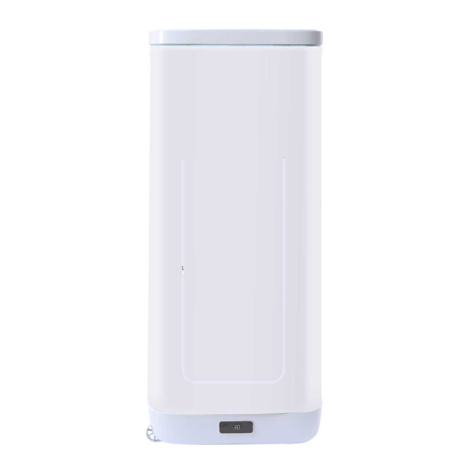 PIAOCAIYIN Portable Clothes Dryer, Mini Electric Quick Drying Dryer, Household Dryer Machine, 68â/ 154.4â Drying Temperature, Adjustable Time & Foldable, Portable Dryer for Apartment Dorm Rv, White