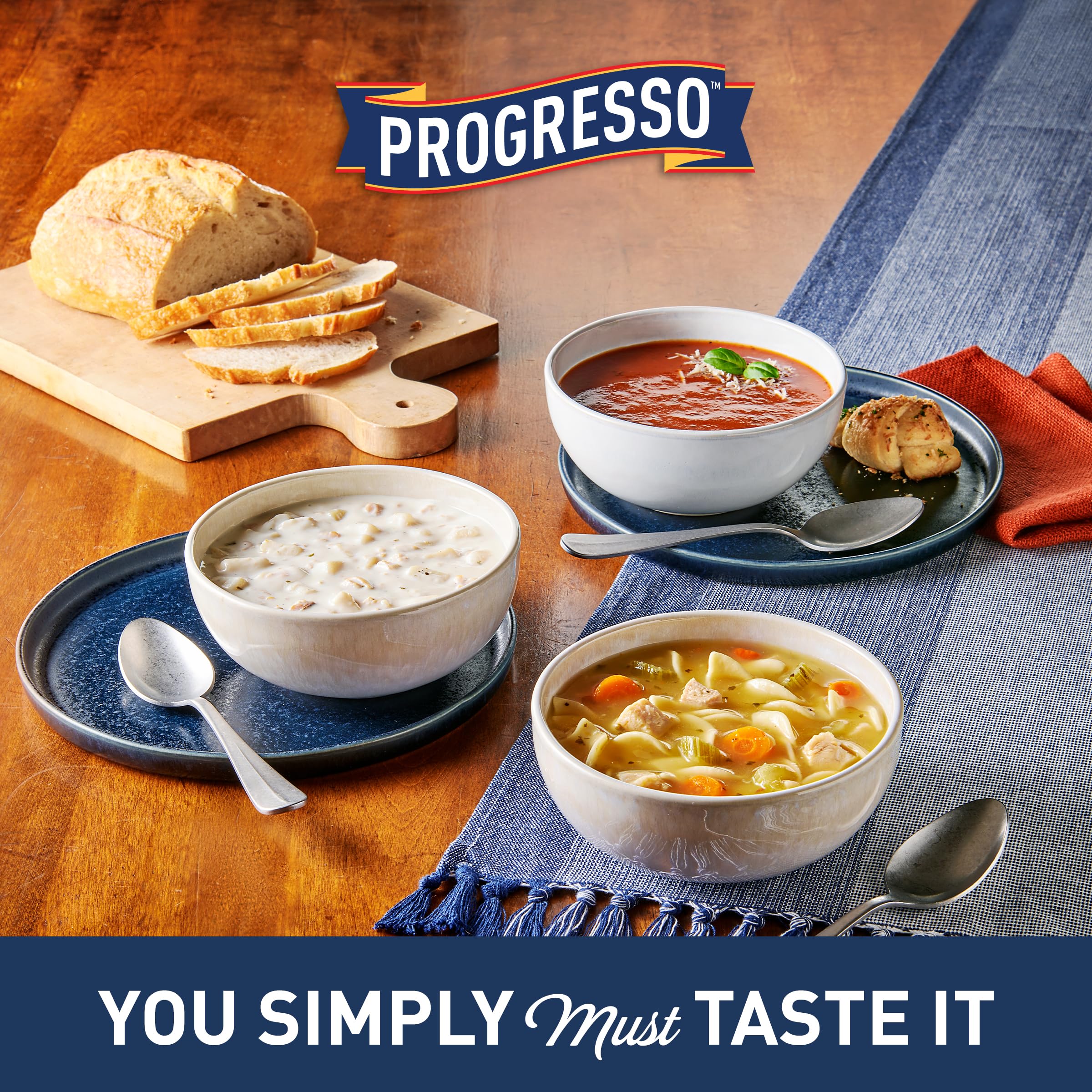 Progresso Gluten Free Homestyle Chicken Soup, 14 oz. (Pack of 8)
