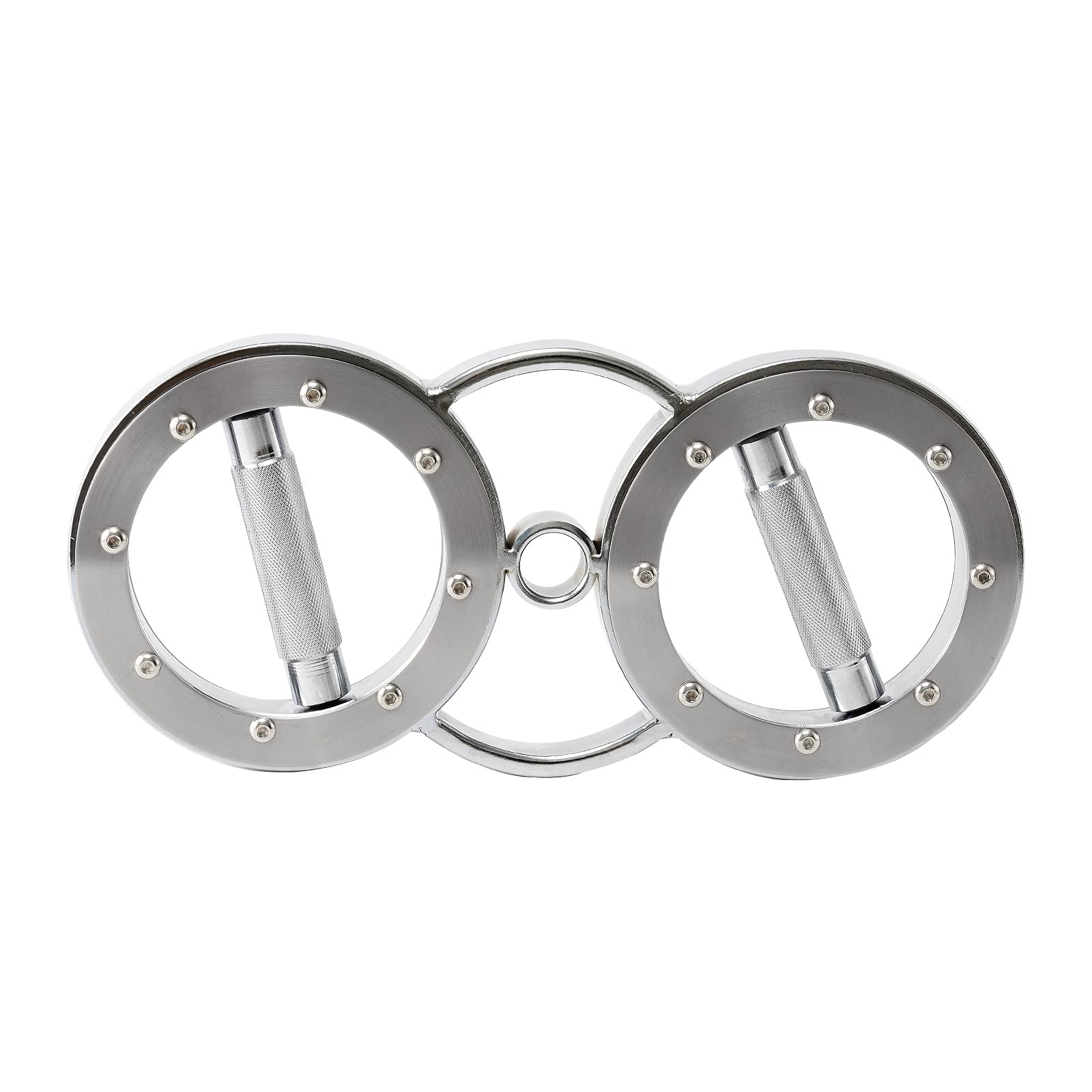 Spinning Burn Machine, Double Arch, Silver, 8LB