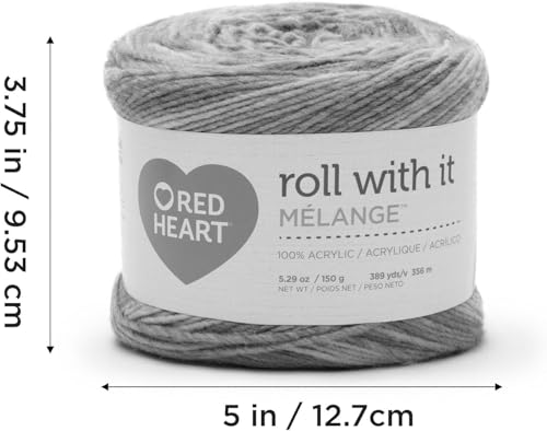 Red Heart Roll with it Melange Gossip