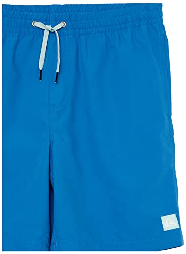 Quiksilver Boys Everyday Volley Youth 15 Boardshort Swim Trunk, Snorkel Blue, Medium