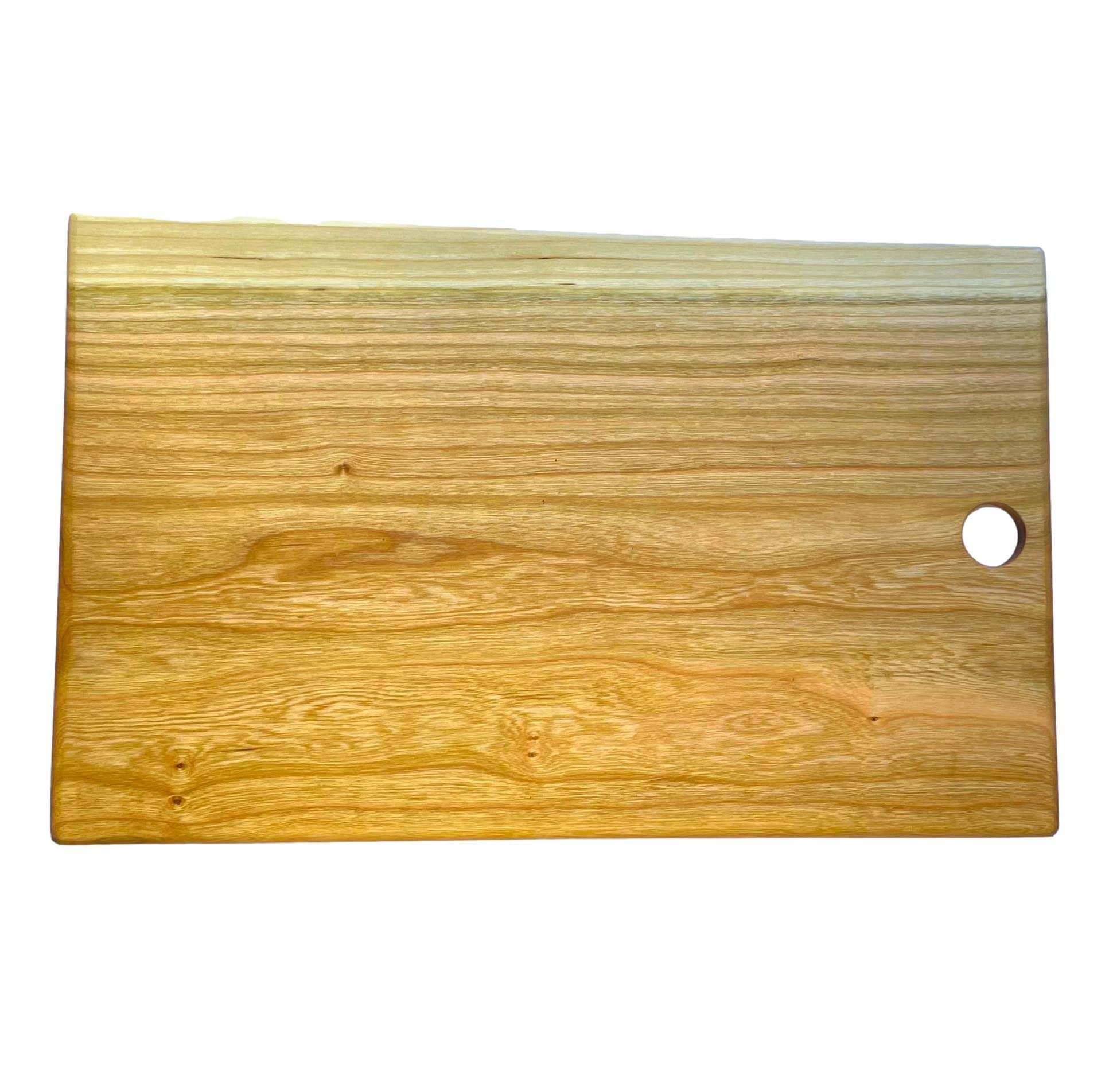 Wild Black Cherry Cutting Board/Charcuterie Platter. Handmade in Michigan USA from local trees. No Glue. No Seams. 9.4β x 14.4β x 0.25β (Black Cherry, 14.4" x 9.4" x 1/4")