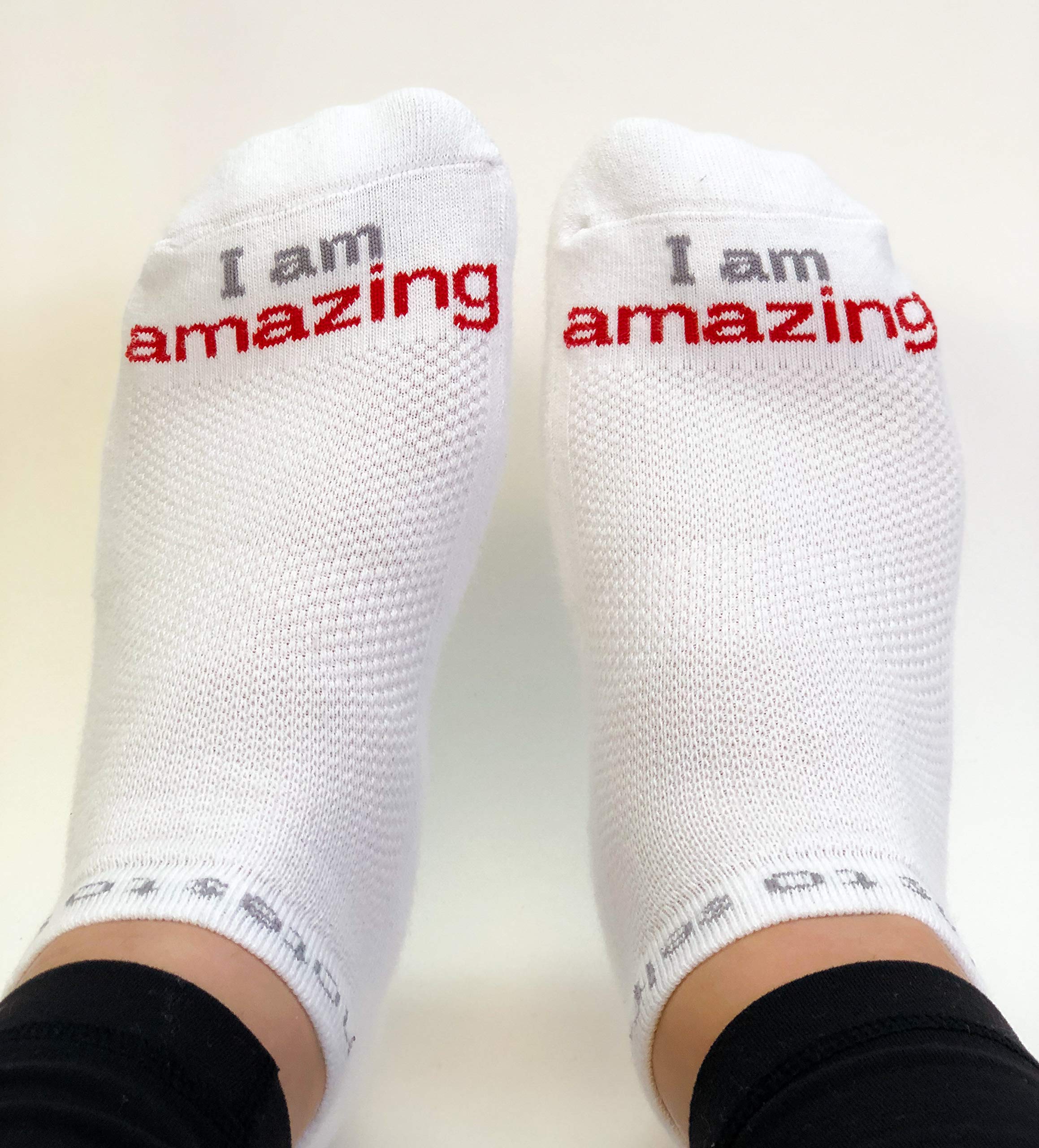 notes to self Socks - Daily Affirmations, Inspirational Socks for Women & Men - M