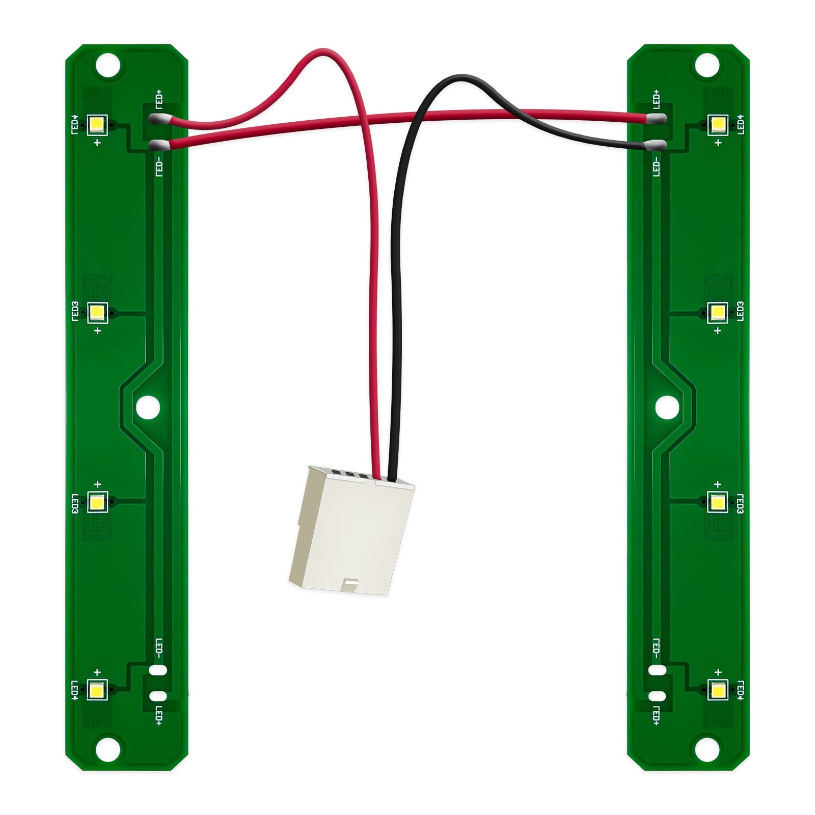 WISINY W11043011 Refrigerator LED Light Board W10866538 LED Light Module Replacment Compatible for Whirlpool Kenmore Maytag Amana IKEA AP6047972,PS12070396,EAP12070396,4533926 (PCB Board Only)