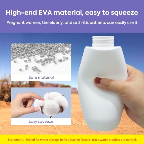 Redsack Portable Travel Bidet for Women or Men, Peri Bottle Postpartum, Camping Handheld Bidet Sprayer (White)