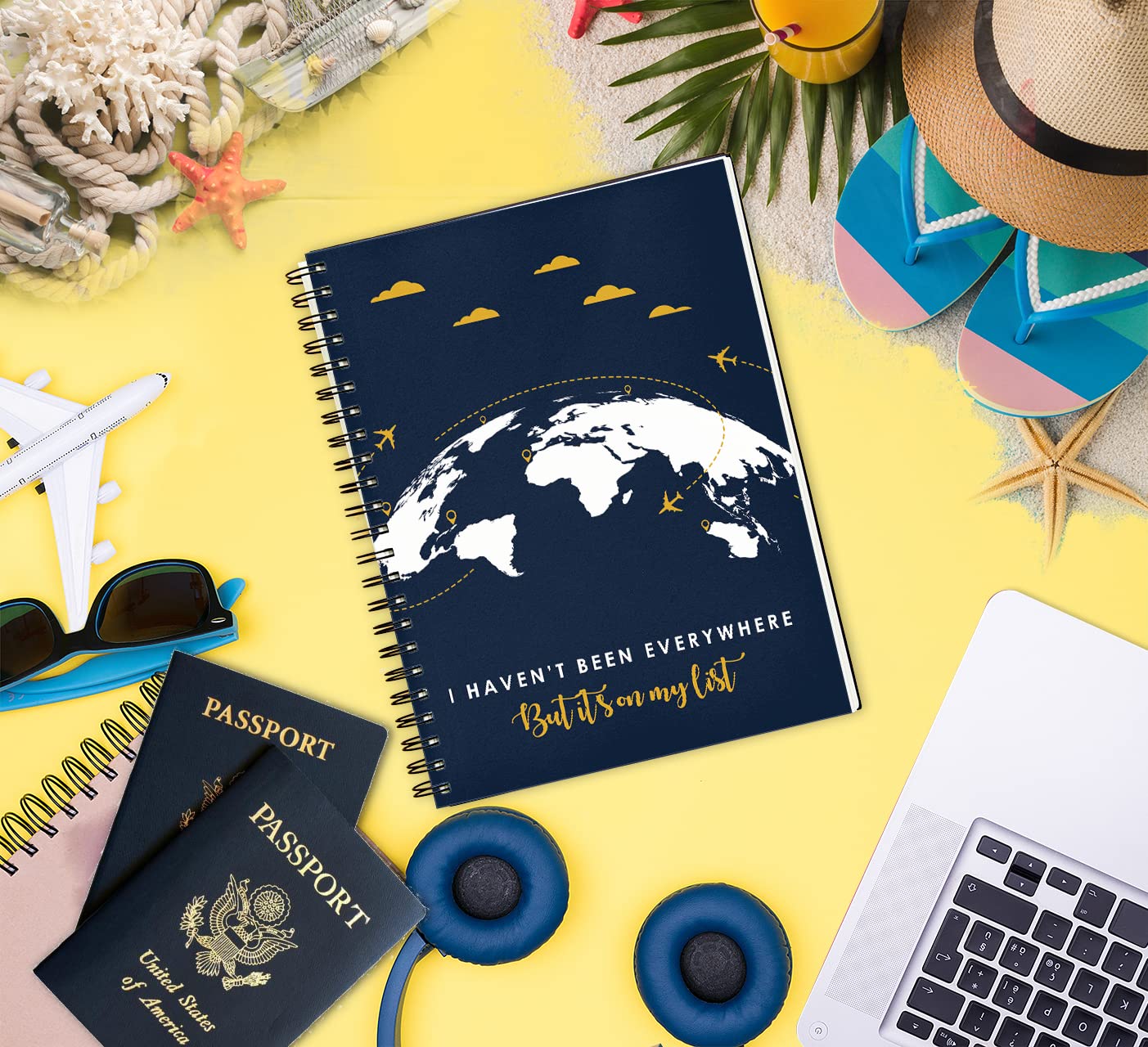 Travel Journal for Women- Vacation Planner- Travel Packing List- Travel Notebook with Budget Sheet, Diary, and Expense Tracker- Travel Journal for Couples-Vacation Journal- Summer Planner- Travel Gift