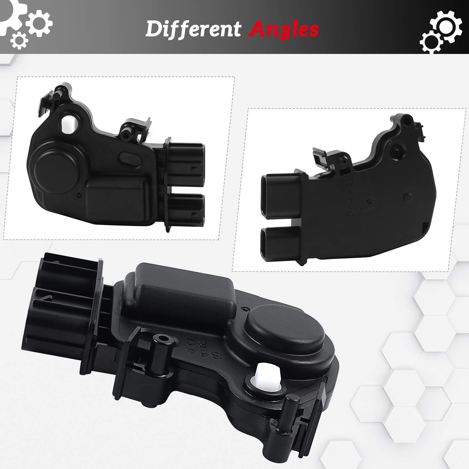 OTUAYAUTO Door Lock Actuator Front Left - Replacement for Acura RSX, Honda Accord Civic Odyssey Pilot - Driver Side Door Latch, Replace OEM: 72155S5PA11