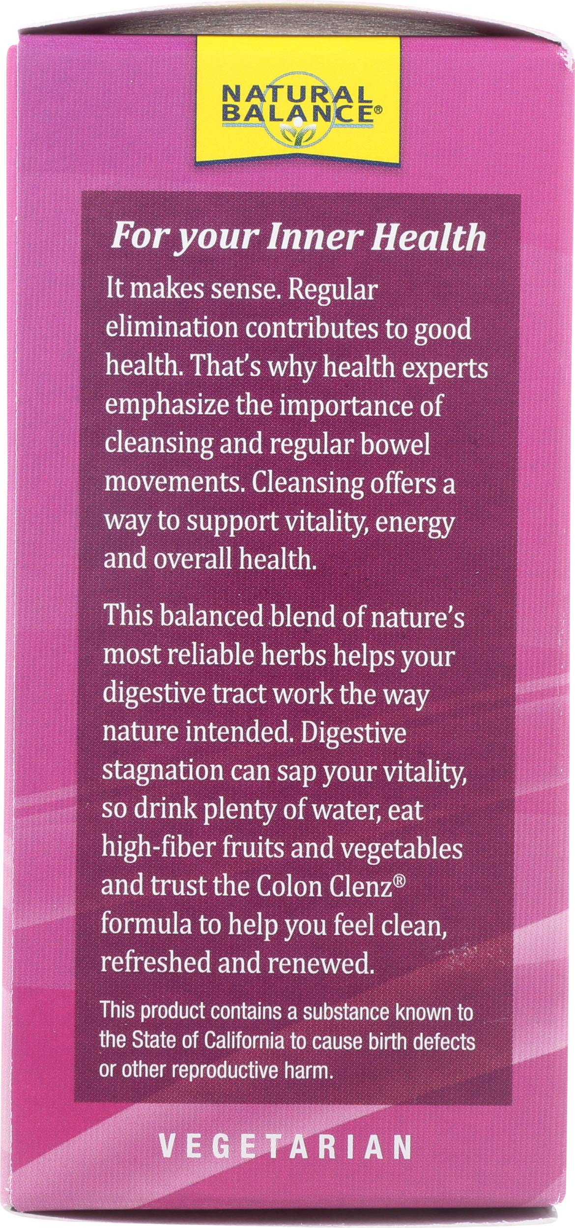 Natural Balance Colon Clenz 60 Veg Capsules