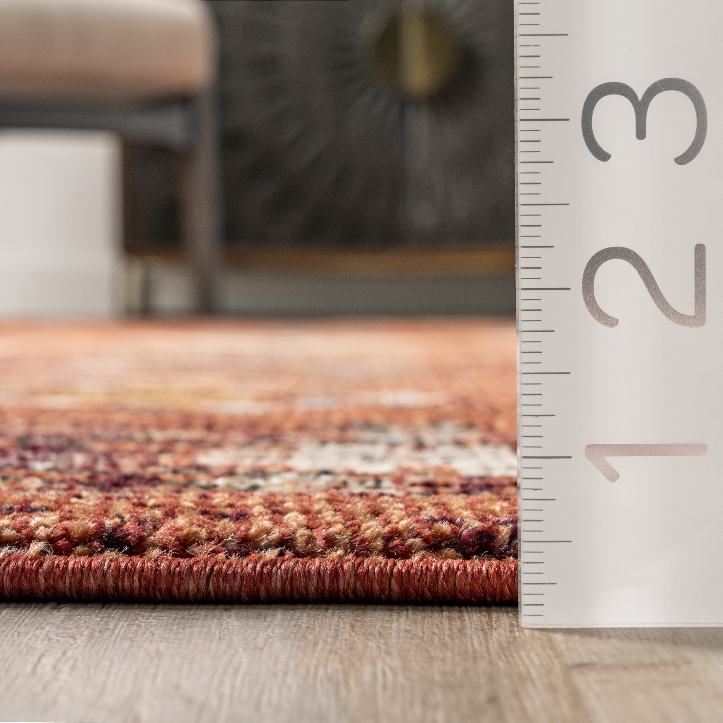nuLOOM Transitional Tribal Wilma Area Rug, 8x10, Orange
