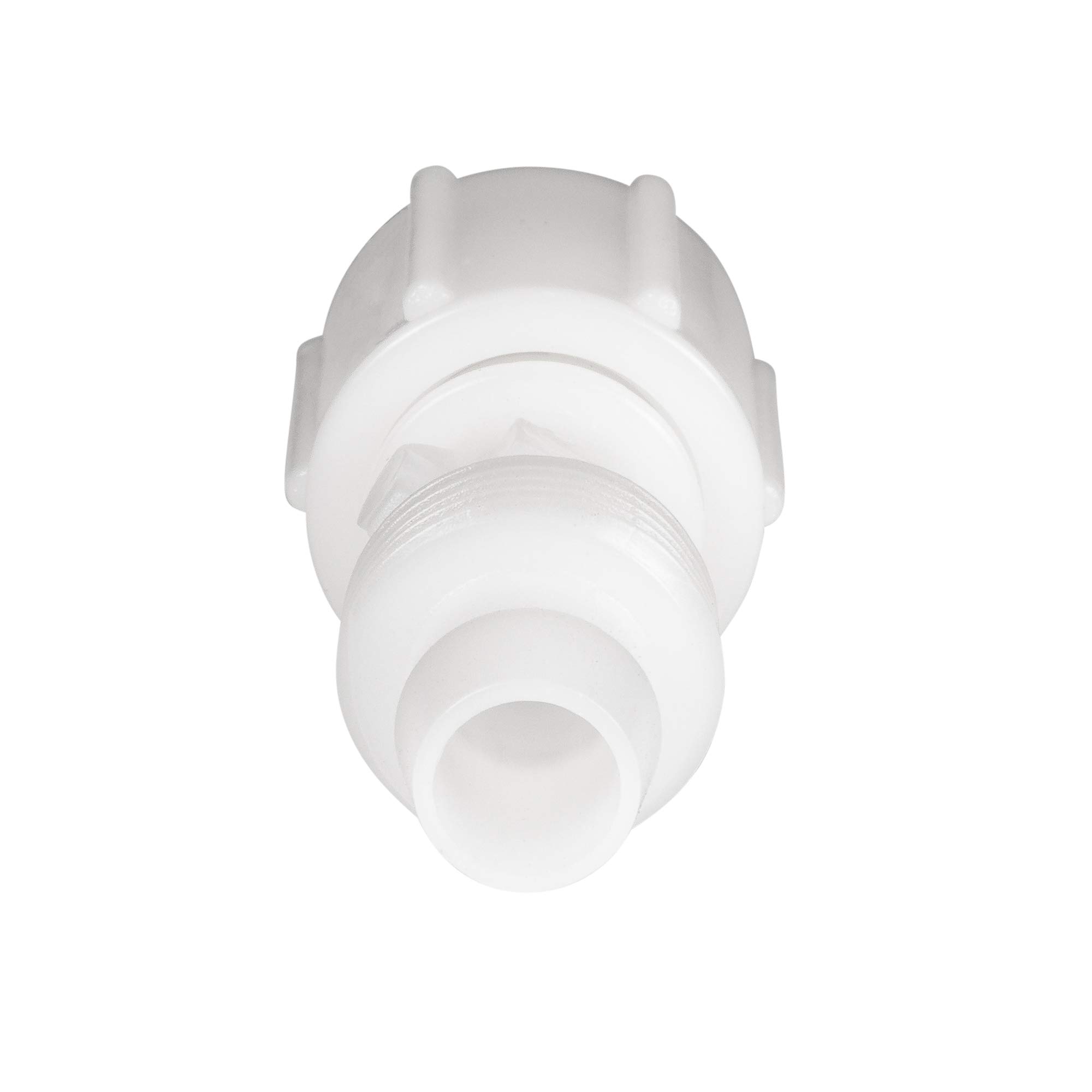 RecPro RV Plumbing Hardware | 06873 | 1/2" Compression to Swivel Faucet Adapter | Pex Pipe/Tubing Fittings (2 Fittings)