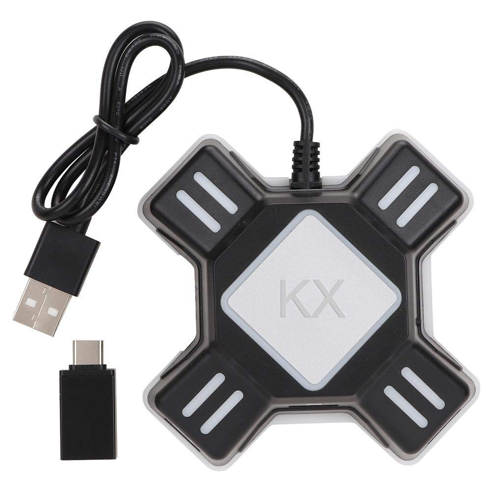 RALAN Keyboard and Mouse Adapter, Controller Converter Adapter for Nintendo Switch/PS4/PS4 Pro/PS4 Slim/XBOX/PS3/PS3 Slim Keyboard Adapter. Perfect for Games Like FPS, TPS, RPG and RTS, etc