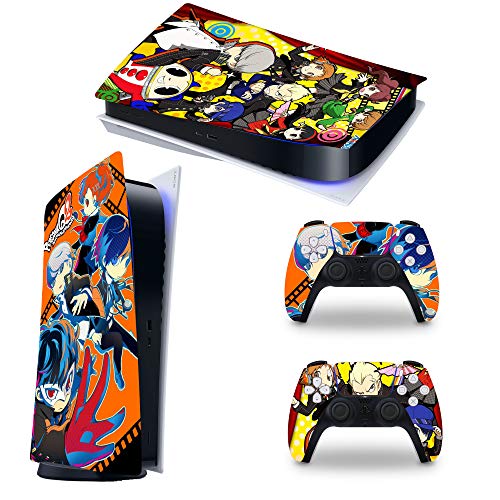 Royal Hunter - PS5 Digital Edition Skin Console and 2 Controller, Vinyl Decal Sticker Full Cover Protective