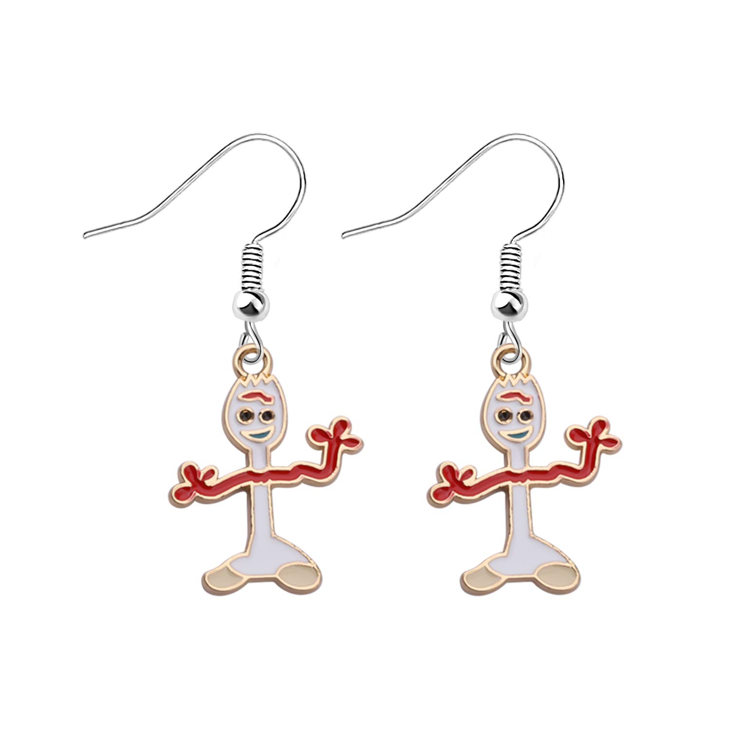 TGBJE Forky Earring, Copper, 18 inches, Polished, Push Back, Nickel Free