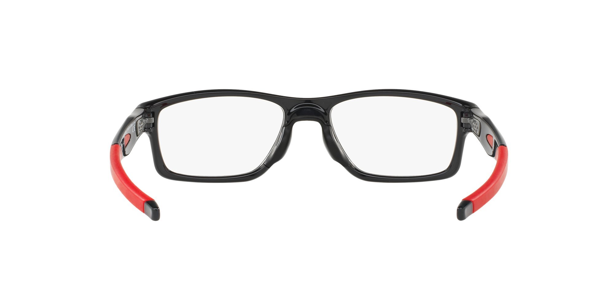 Oakley Men's Ox8090 Crosslink Mnp Rectangular Prescription Eyewear Frames, Polished Black Ink/Demo Lens, 53 mm