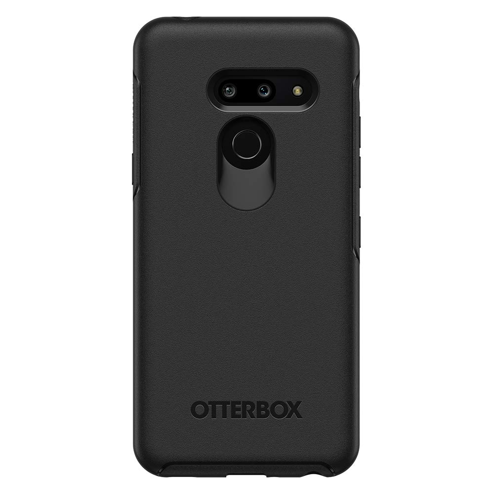 OTTERBOX SYMMETRY SERIES Case for LG G8 THINQ - Polycarbonate, Retail Packaging -Wireless Charging Compatible, BLACK
