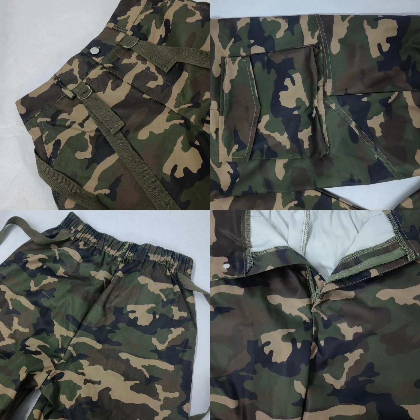 Voghtic Plus Size Army Fatigue Ppants for Women, Petite Cargo Pants for Women