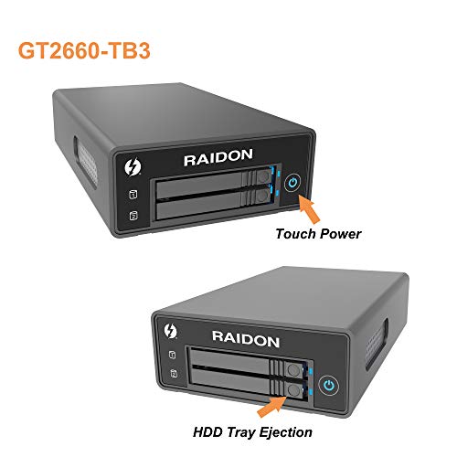 RAIDON GT2660-TB3 (External Thunderbolt™ 3 M.2 SSD Storage Solution