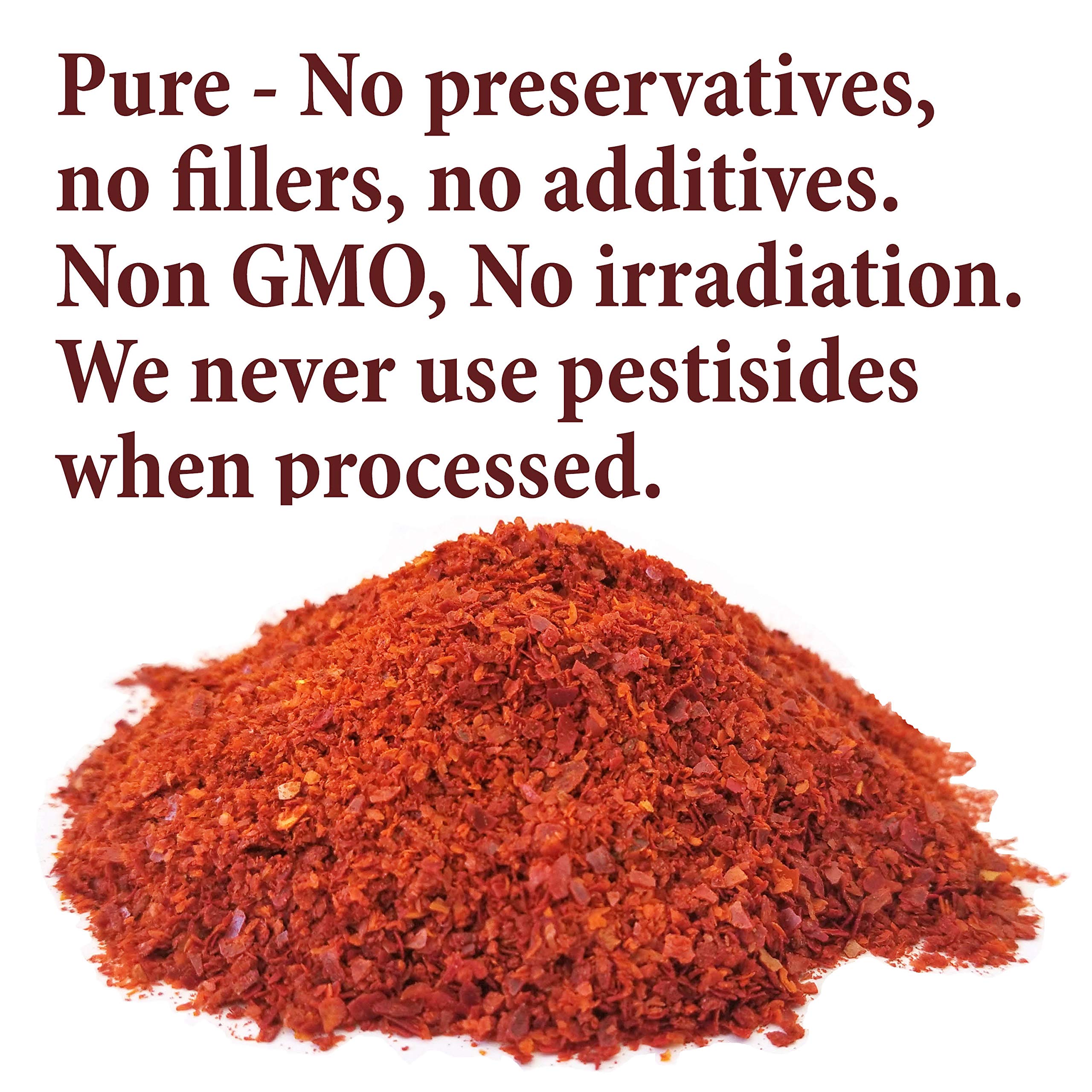 The Spice Way - Premium Aleppo Pepper |4 oz.| Crushed Aleppo Pepper Flakes (Halaby Pepper/Pul Biber/Marash Chili Flakes) Popular in Turkish and Middle Eastern/Mediterranean cooking