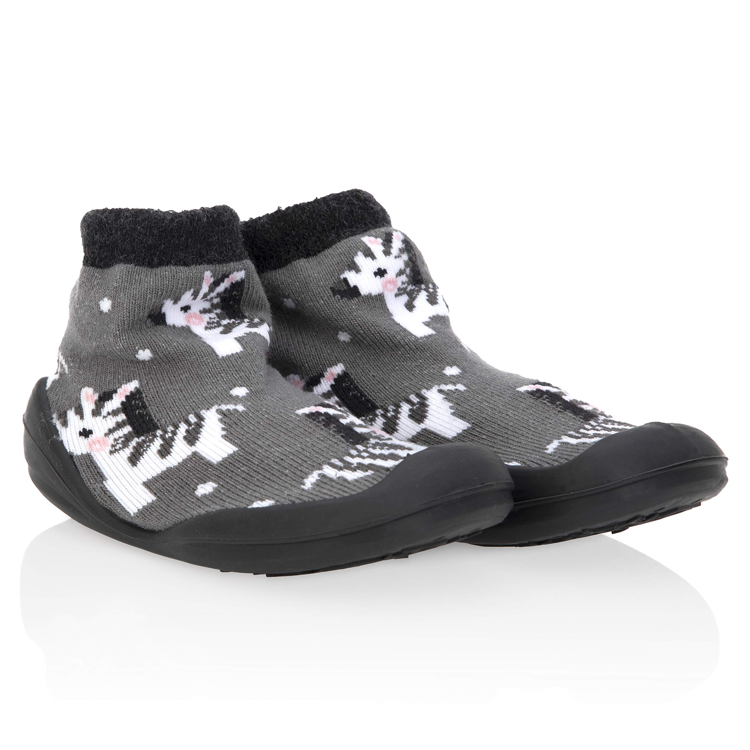 Nuby Baby Zebra, Grey/Black, Small
