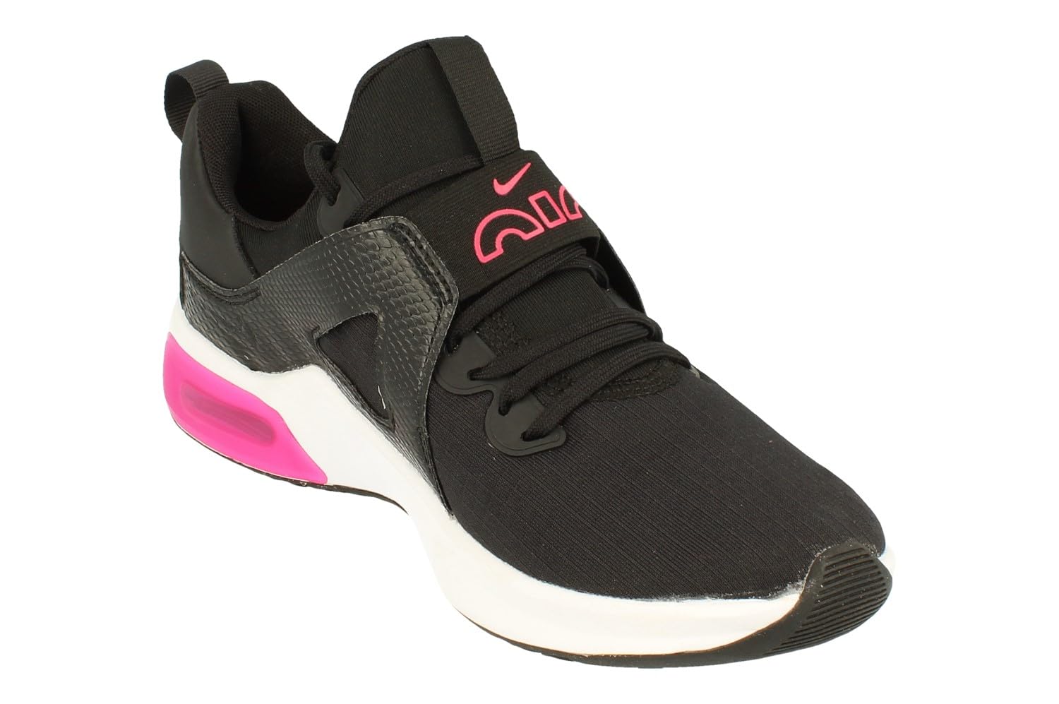 Nike Women's Air Max Bella Tr 5 Trainers, Black Rush Pink White 061, 8.5 US