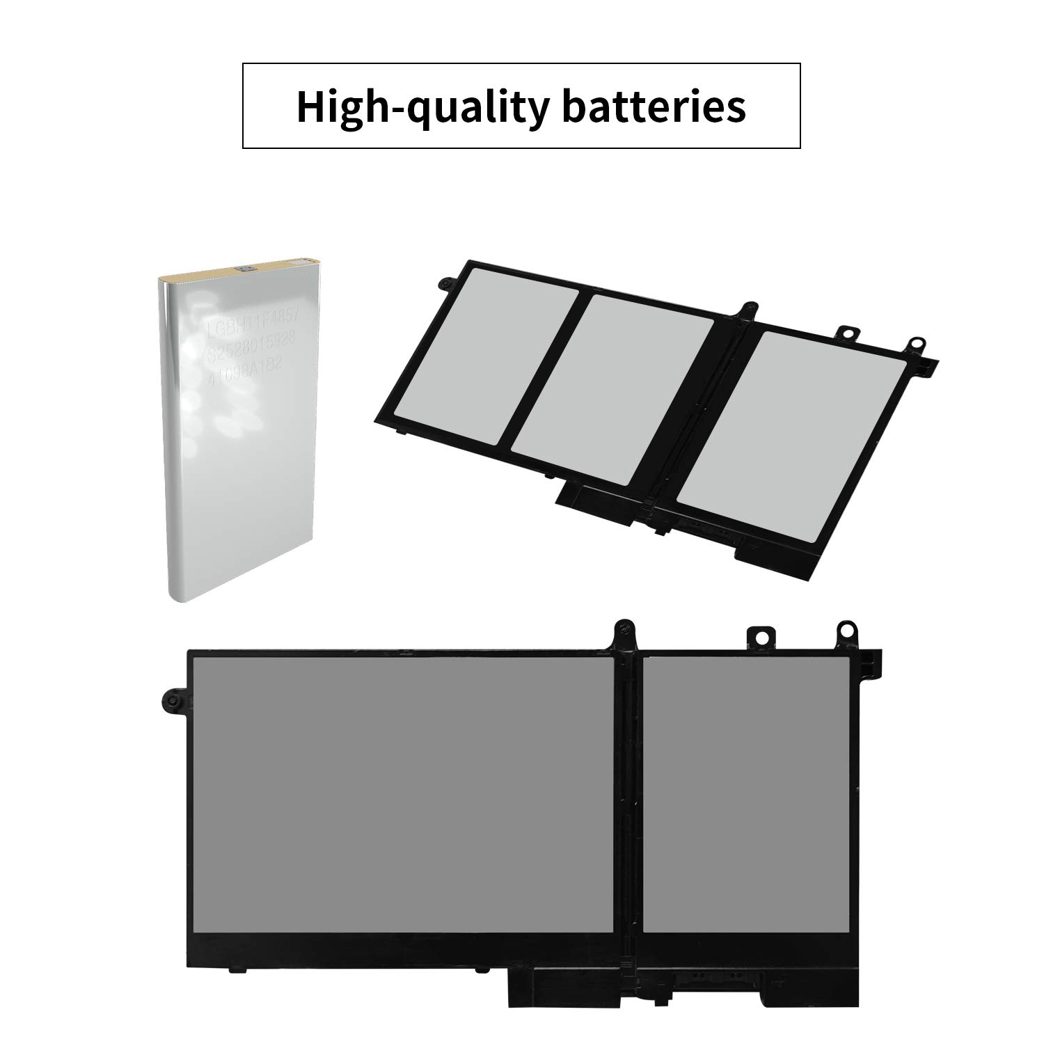 Ouside 93FTF Laptop Battery Compatible with DELL Latitude 5280 5480 5580 5590 5490 5288 5290 5488 E5280 E5480 E5580 E5490 E5590 E5290 Precision 15 3520 3530