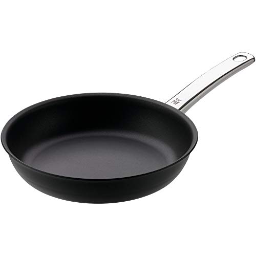 WMF Steak Professional Frying Pan 24 cm Induction, Steak Pan Ideal for Searing, Multilayer Material, Rapid Heat Control, Grill Pan Coated