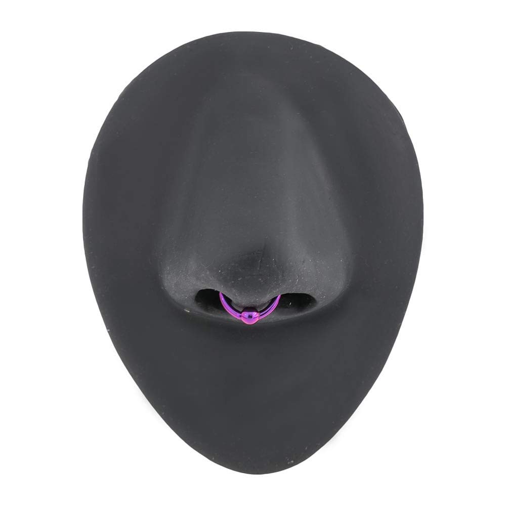Painful Pleasures 14g Titanium Captive Bead Hinged Clicker Ring โ Price Per 1-12mm ~ 15/32" with 4mm Ball