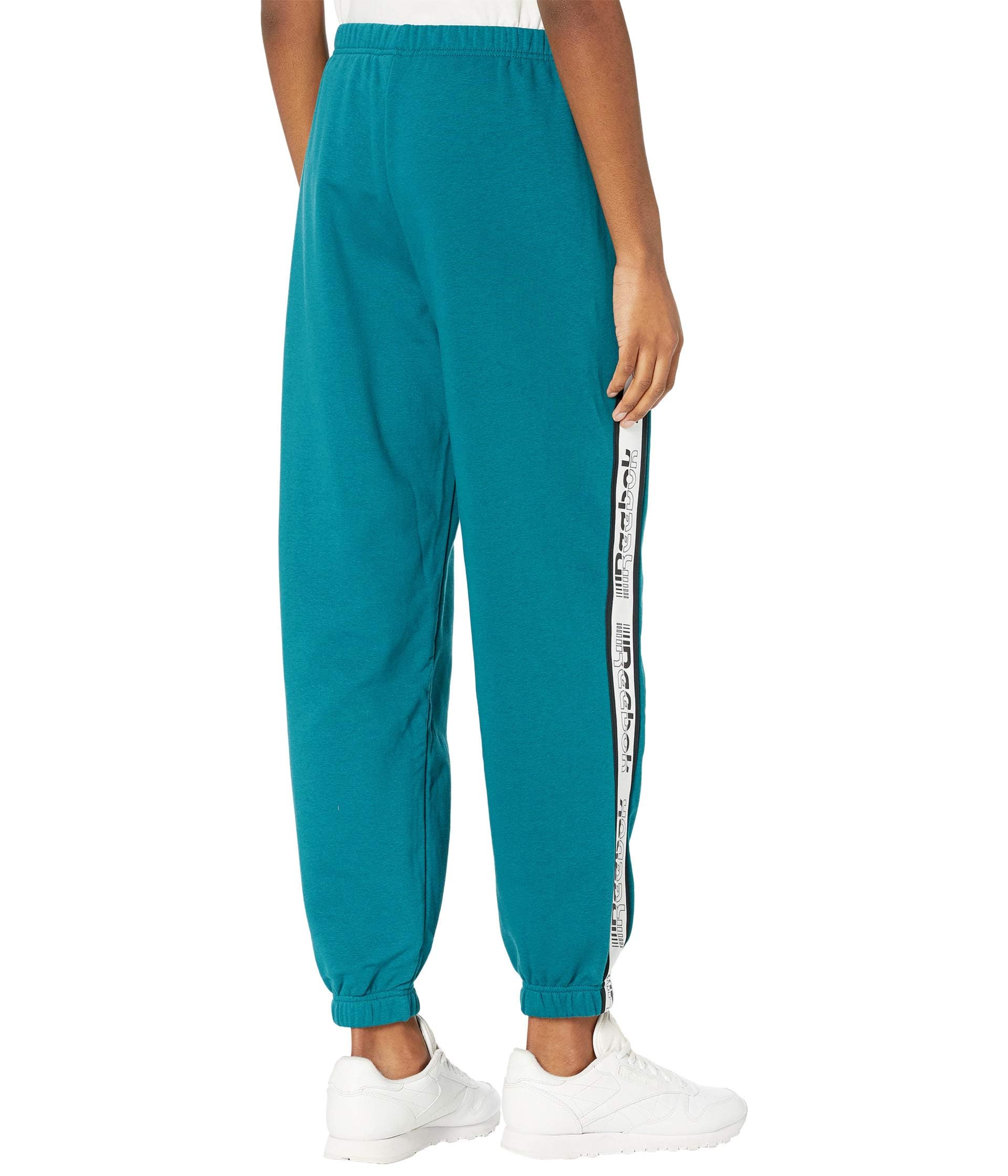 Reebok Workout Ready Meet You There Tape Jogger, Heritage Teal, X-Large