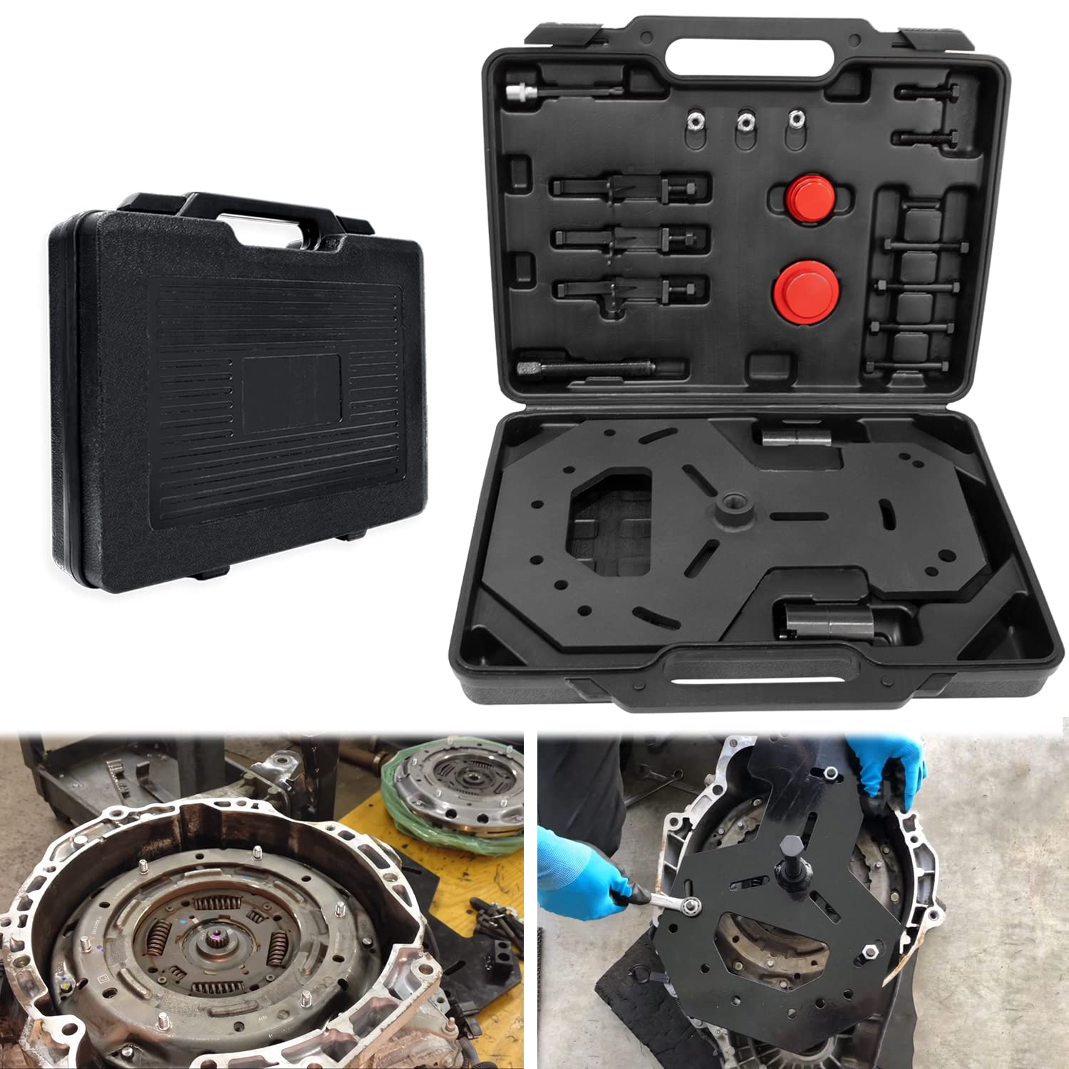 Sunluway DPS6 Clutch Tool Fit for Volvo Ford Focus Fiesta Double Clutch Dry DPS6 Transmission Installer Remover Tool #307-675