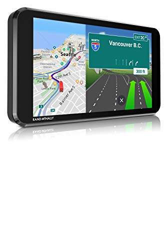 Rand McNally TND 550 5-inch GPS Truck Navigator Easy-to-Read Display Custom Truck Routing and Rand Navigation 2.0