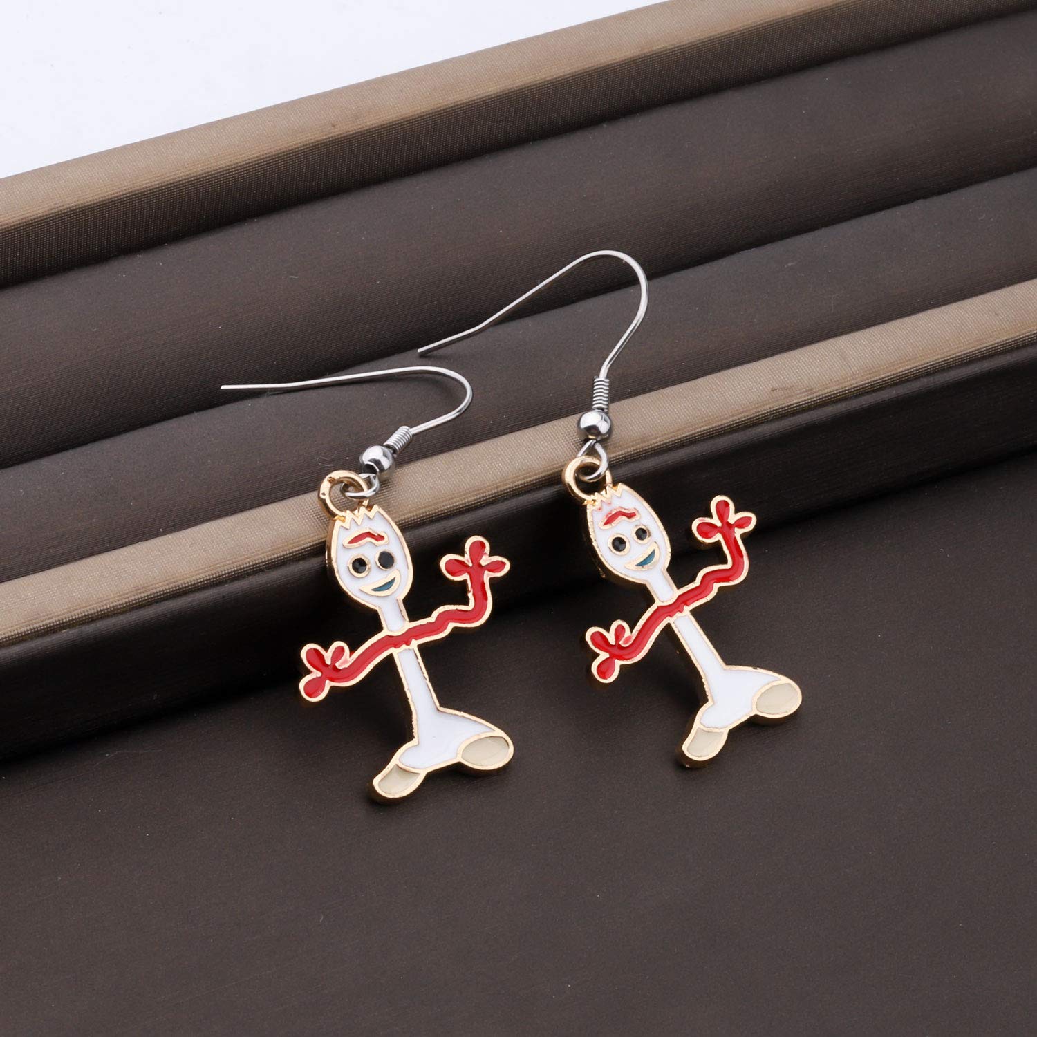 TGBJE Forky Earring, Copper, 18 inches, Polished, Push Back, Nickel Free