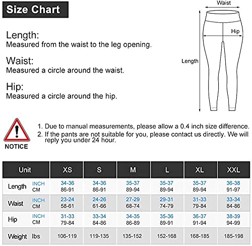 Ronanemon Women's High Waisted Yoga Pants,Leggings with Pocket,Tummy Control 4 Way Stretch Buttery Soft Workout Pants. Black