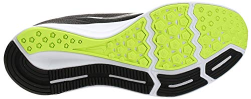 Nike Downshifter 9 Men's Running Shoes, Lightweight Mesh Men's Sneakers, Black/White-Particle Dark Smoke Grey-Ghost Green-Sapphire, 10