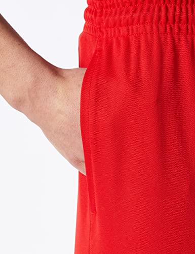 Under Armour Mens Perimeter Basketball 11-inch Shorts, Red (600)/White, Medium