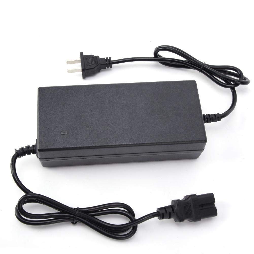 REOUG Scooter Charger,24V 20A Plastic Portable Lithium Battery Charger for Electric Scooter Bicycle Output DC29.4V 3A US Plug 100-240V()