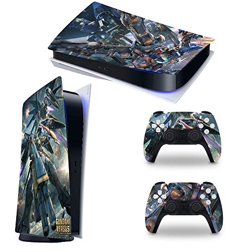 Roboot Battle PS5 Digital Edition Console and Controller Skin Set - Playstation 5 Digital Edition Vinyl