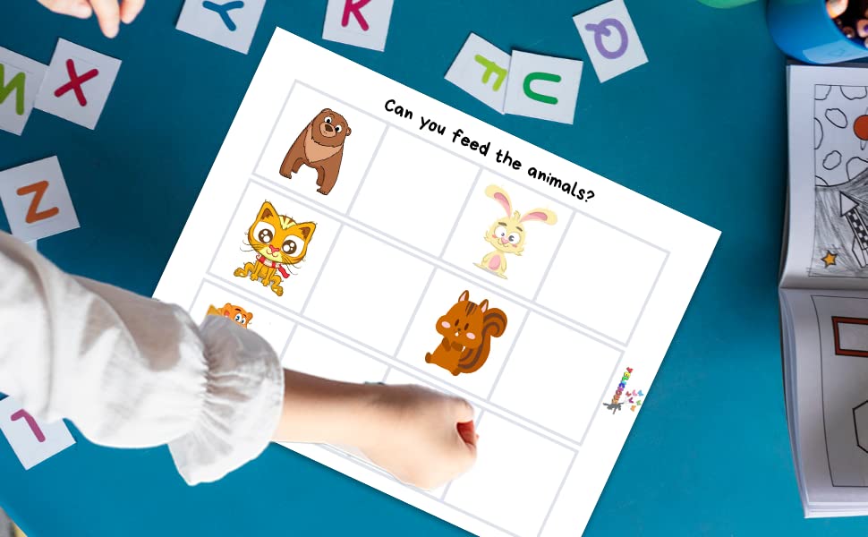 Yelicious Busy Activity Binder with 100 Activity Pages β Ultimate Busy Book Preschool Learning Resource Kit - Great Gift for 3+ Educational Games for Early Learning & Development, Montessori Inspired