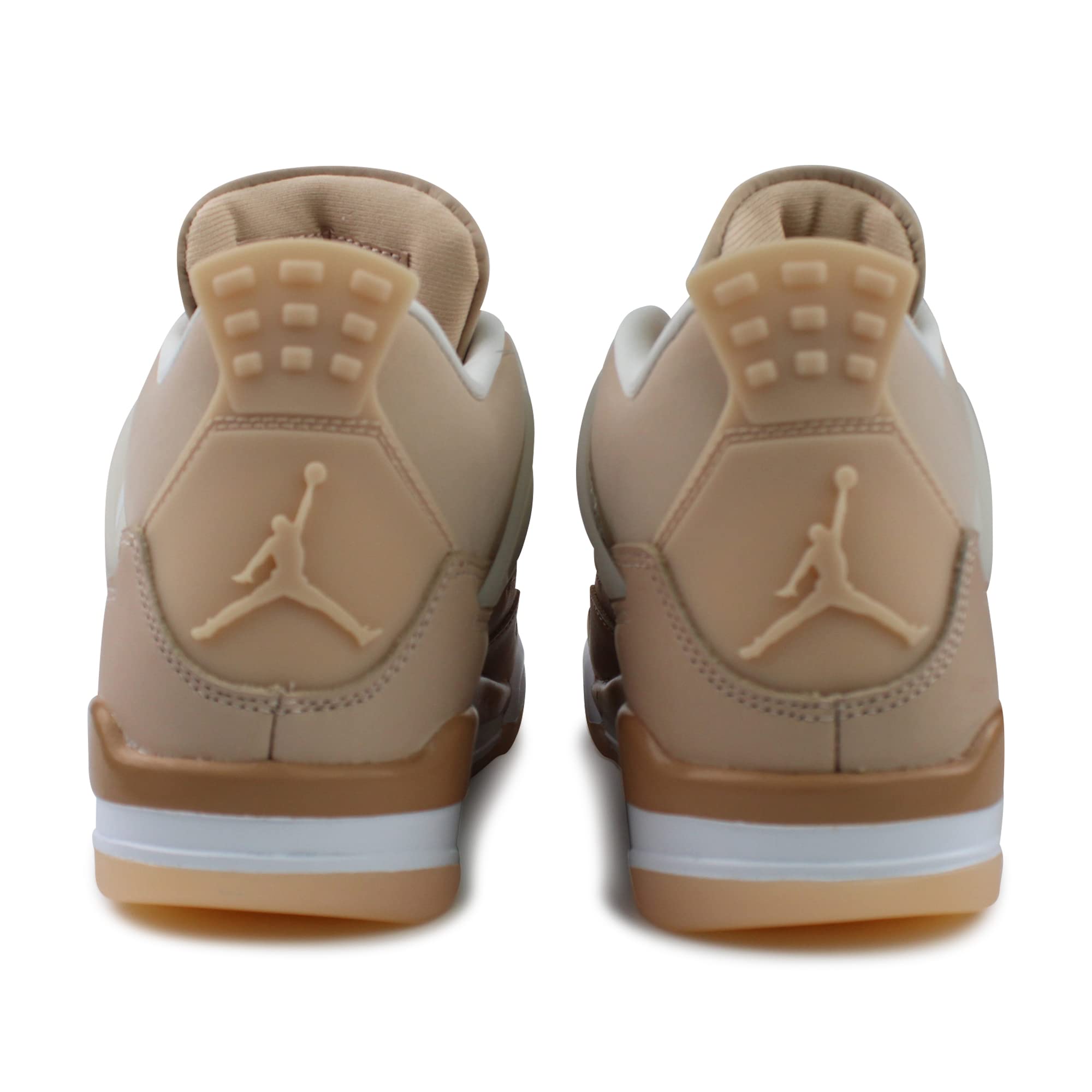 Nike Jordan Womens Air Jordan 4 WMNS DJ0675 200 Shimmer - Size 10.5W, Orange